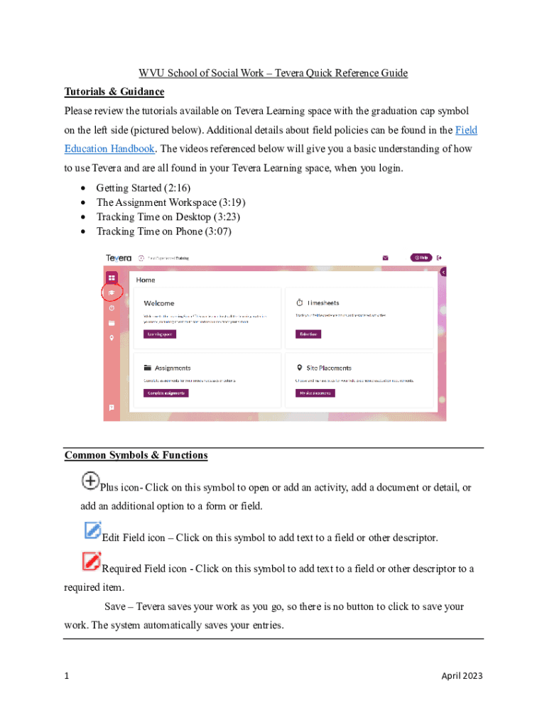 Fillable Online socialwork wvu MSW Field Instruction FormsSchool of Social Work Fax Email Print ...