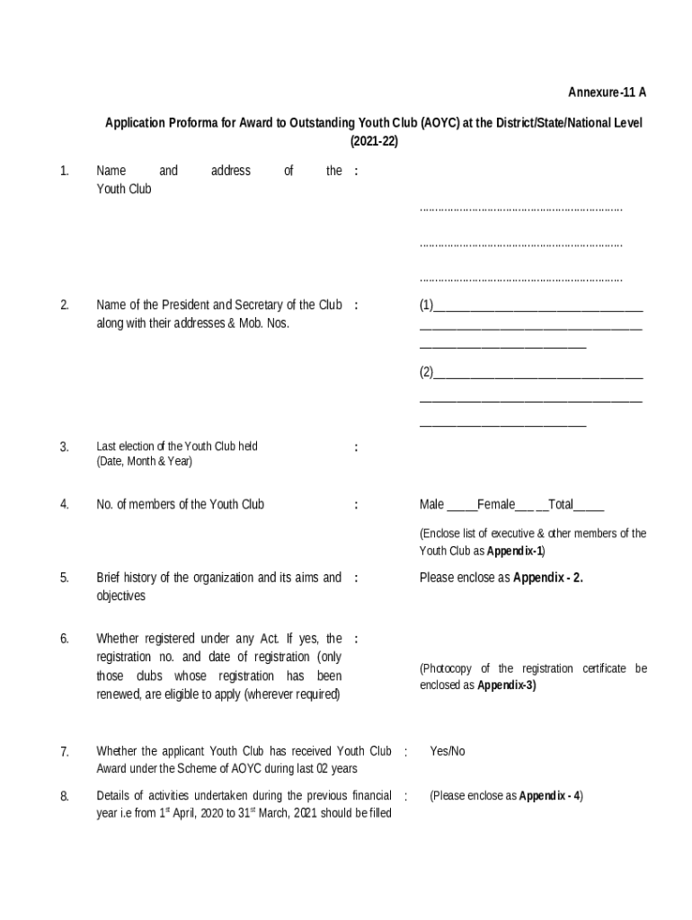 Online nyks nic Application Proa for Award to ... Doc Template | pdfFiller