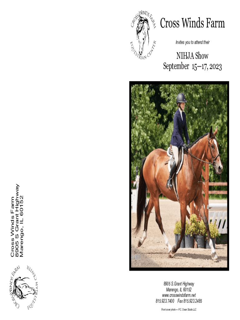 Fillable Online Cross Winds Farm Fax Email Print - pdfFiller