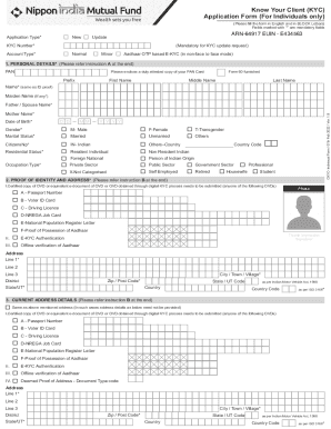 Fillable Online CKYC-Application Form for Individual 07-02-2022.cdr Fax ...