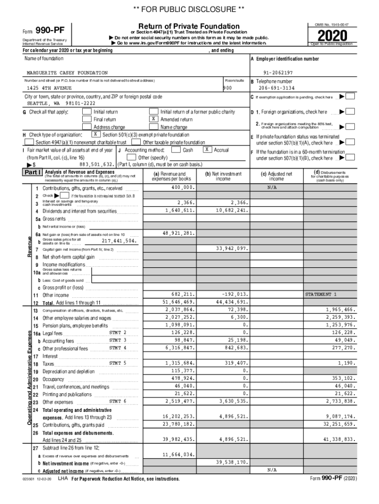 Fillable Online ** FOR PUBLIC DISCLOSURE ** Fax Email Print - pdfFiller