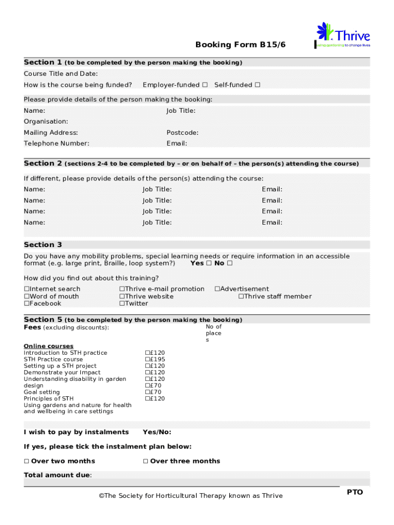 ICSA Ireland Course Booking Doc Template | pdfFiller