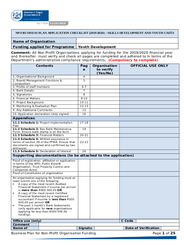 REQUEST FOR PROPOSALS FROM NPOS FOR ... Doc Template | pdfFiller