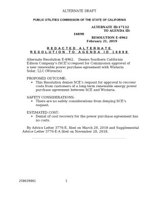 Summary Southern California Edison (SCE) filed Advice Letter ... - docs ...