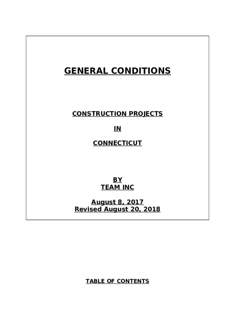 Ontario Provincial Standards - General Conditions of ... Doc Template ...