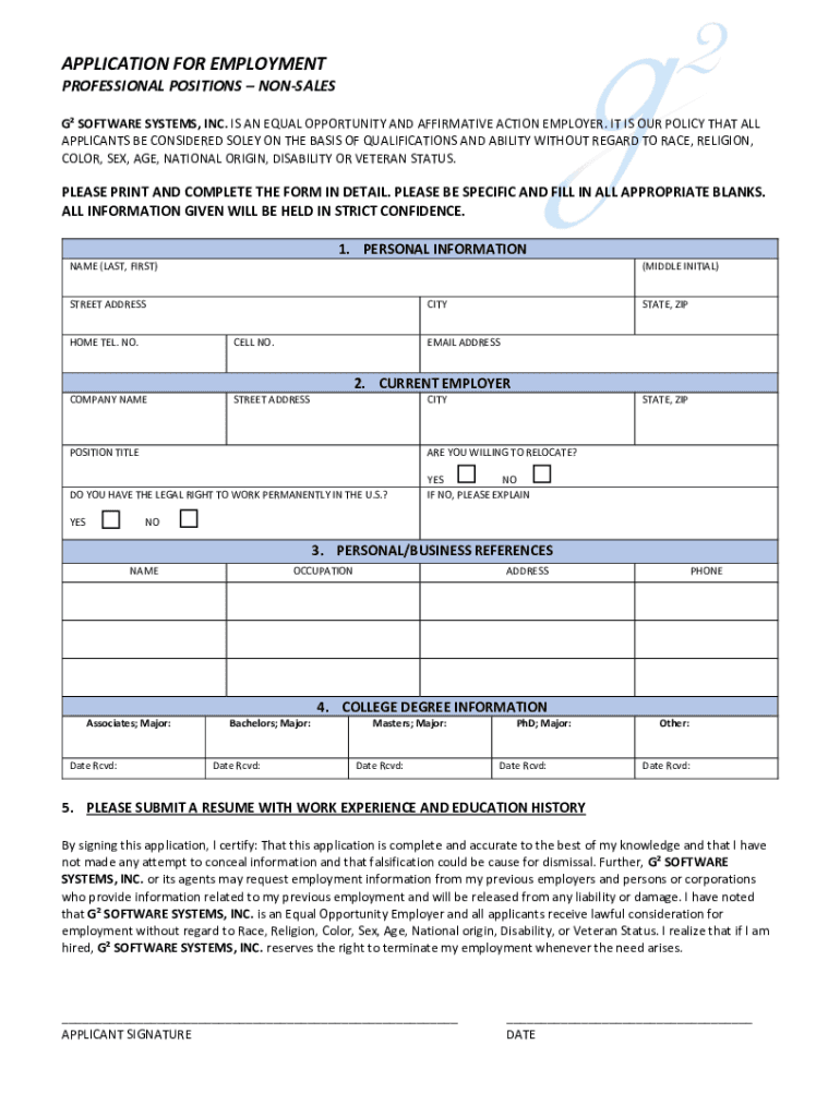 Fillable Online Equal Opportunity and Affirmative Action Employer Fax ...