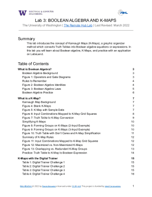 Fillable Online Guide To The K-Map (Karnaugh Map) The K-map Fill Order ...