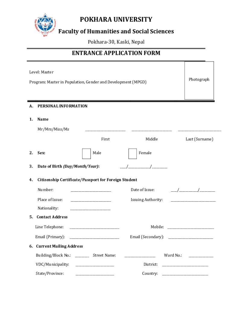 Fillable Online pu edu Entrance Application-Form-MPGD Program.docx Fax ...