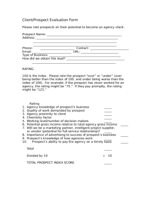 Prospect List Templates: Everything You Need to Know + ... Doc Template ...