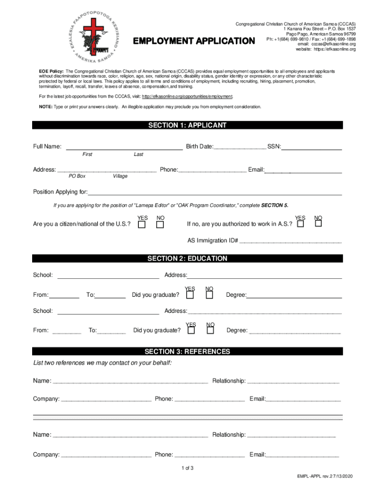 Fillable Online Fillable Online Contact UsCongregational Christian ... Fax Email Print - pdfFiller