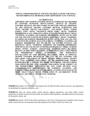 Fillable Online What is a City Council Resolution? (Overview ...