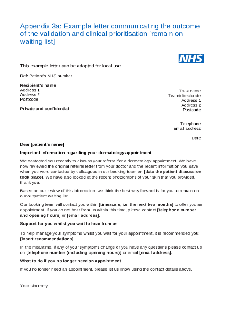 Letter template - BSW ICB Doc Template | pdfFiller