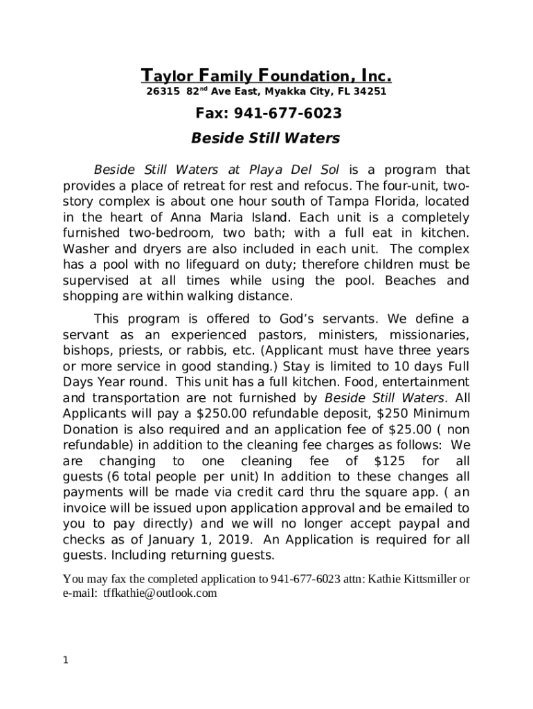 Online taylor family foundation, inc. - Detail by Entity ... Doc ...