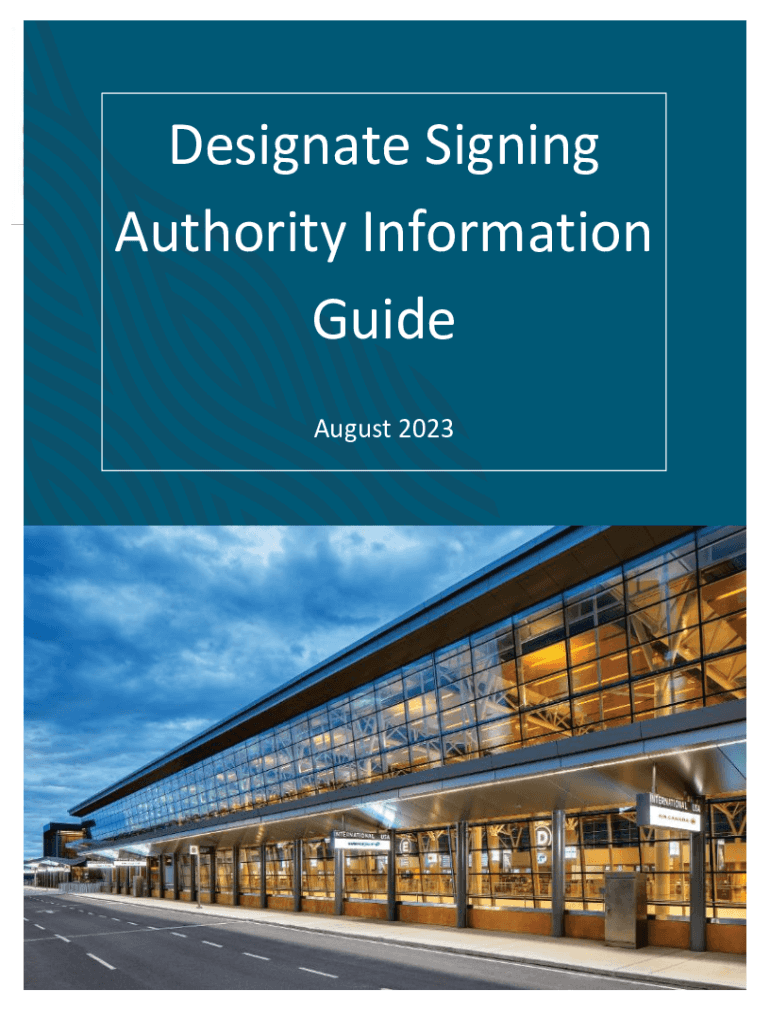 Fillable Online Signing Authority: Everything You Need to Know Fax ...
