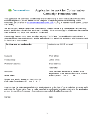 Common Application - Handwritten or Typed Doc Template | pdfFiller