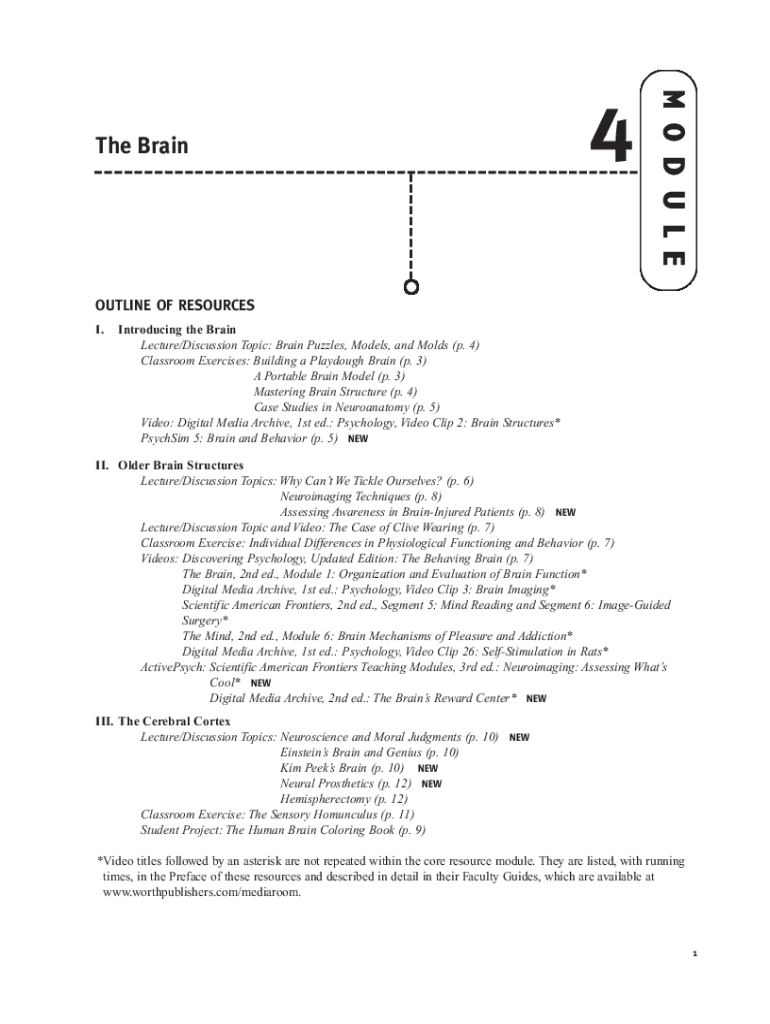 Fillable Online How to make a playdough brain model Fax Email Print ...