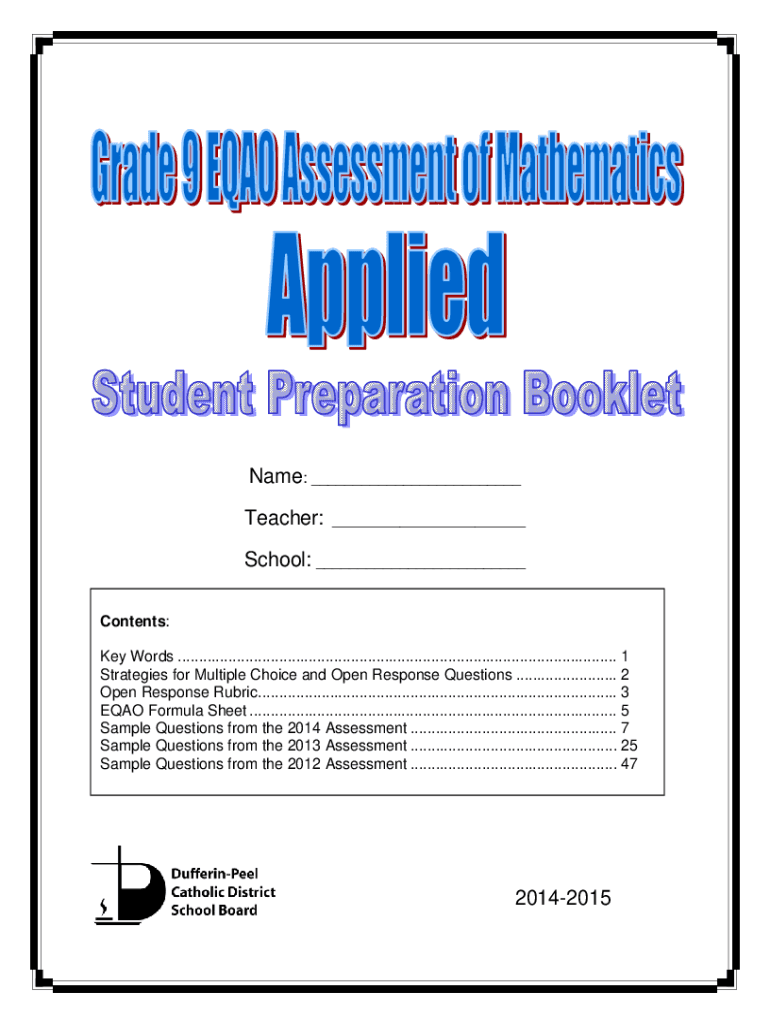 Fillable Online g9-formula-sheet-academic.pdf Fax Email Print - pdfFiller