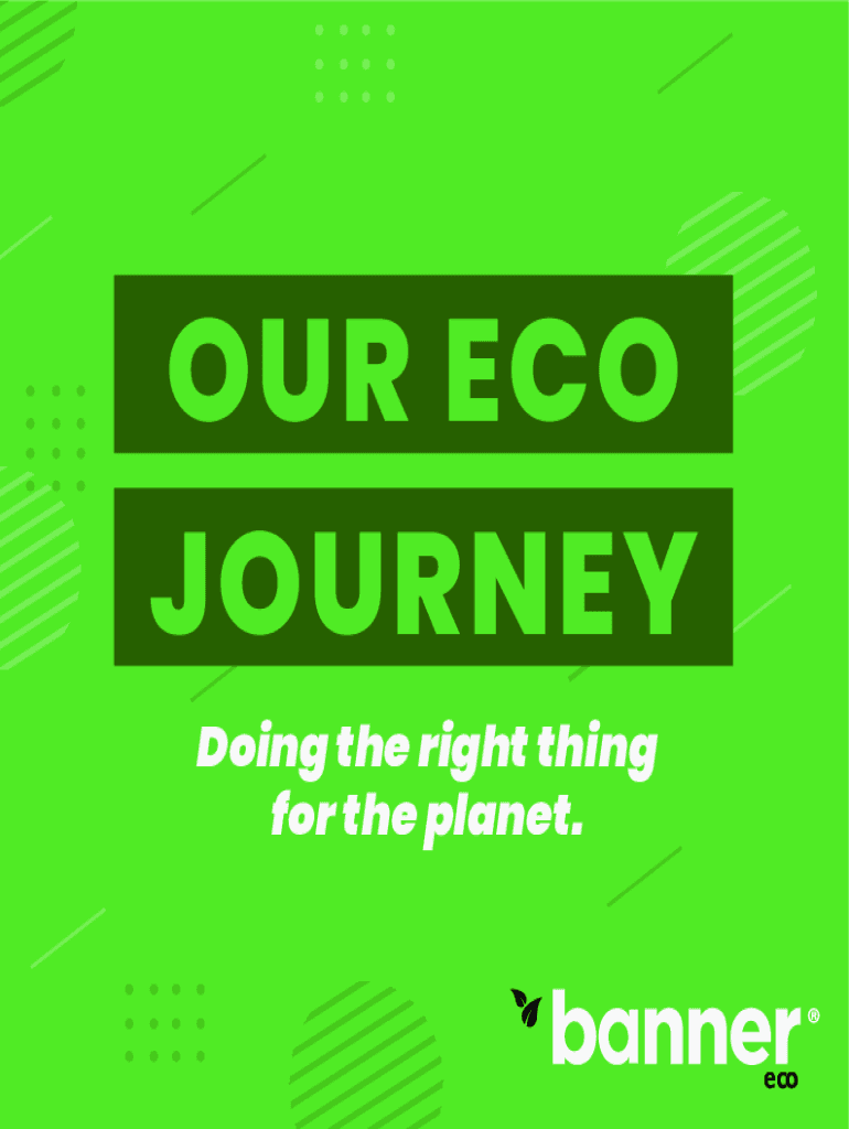 Fillable Online Go Green Banners: Eco-Friendly Printing ServicesBanner ...