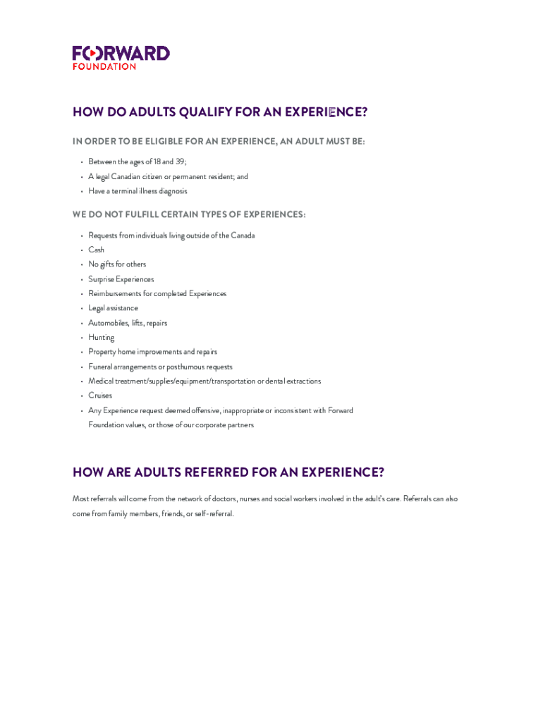 Fillable Online Qualifying For Disability Benefits As An Adult Fax ...