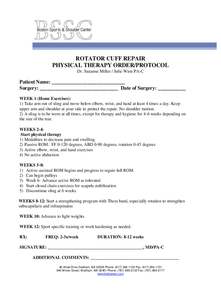Fillable Online rotator-cuff-repair-physical-therapy-order-protocol ...