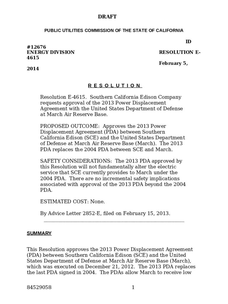 Issuance of Southern California Edison Safety Certification - docs cpuc ca Doc Template | pdfFiller