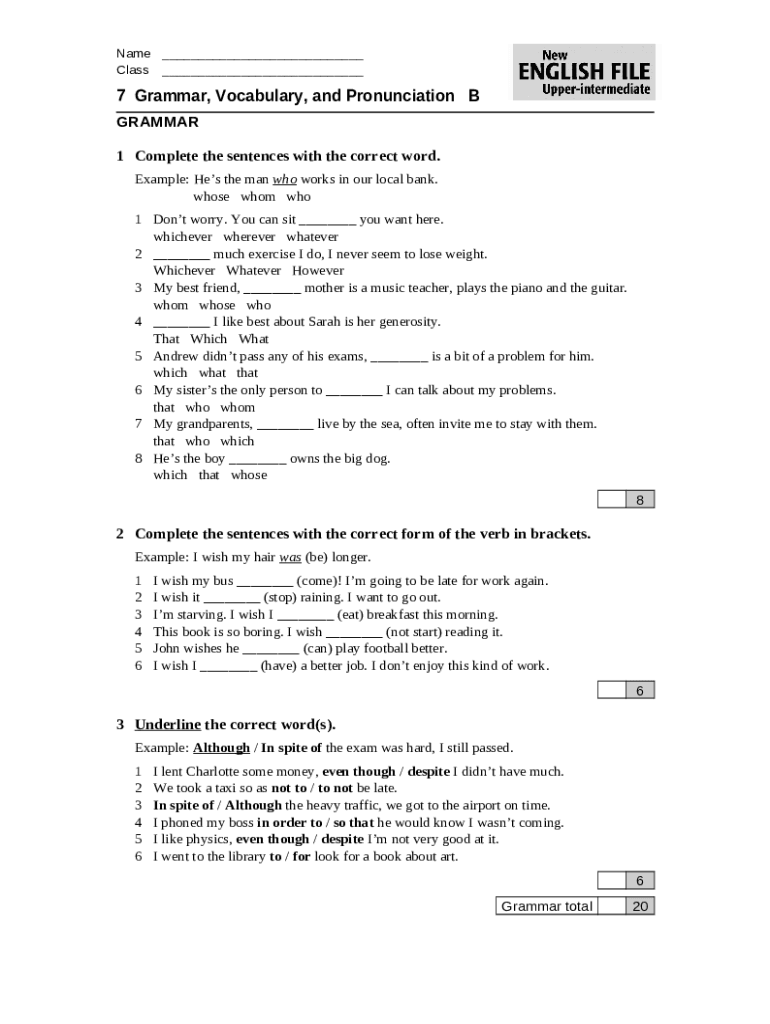 Grammar 101: How to use who and whom correctly? Doc Template | pdfFiller