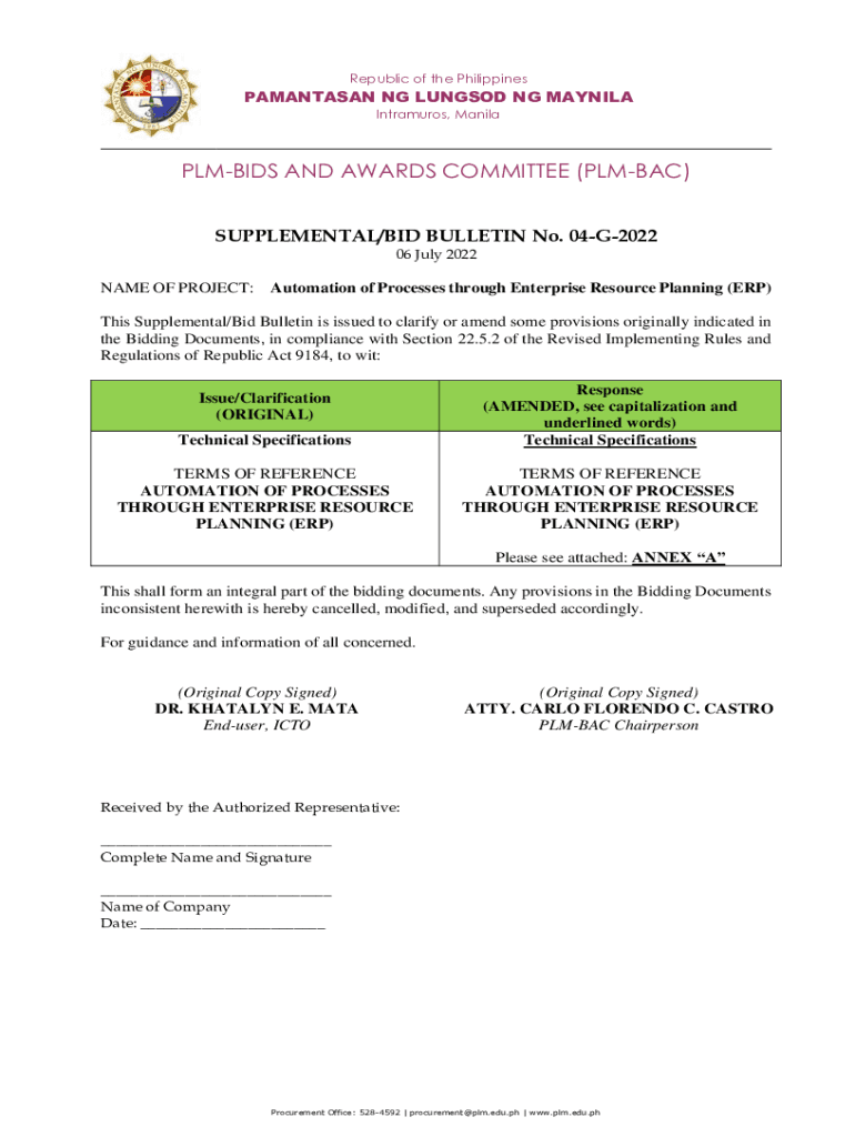 Fillable Online special bids and awards committee supplemental/ ... Fax ...