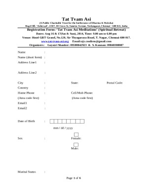 Tat Tvam Asi - Hindu World Astrology Doc Template | pdfFiller