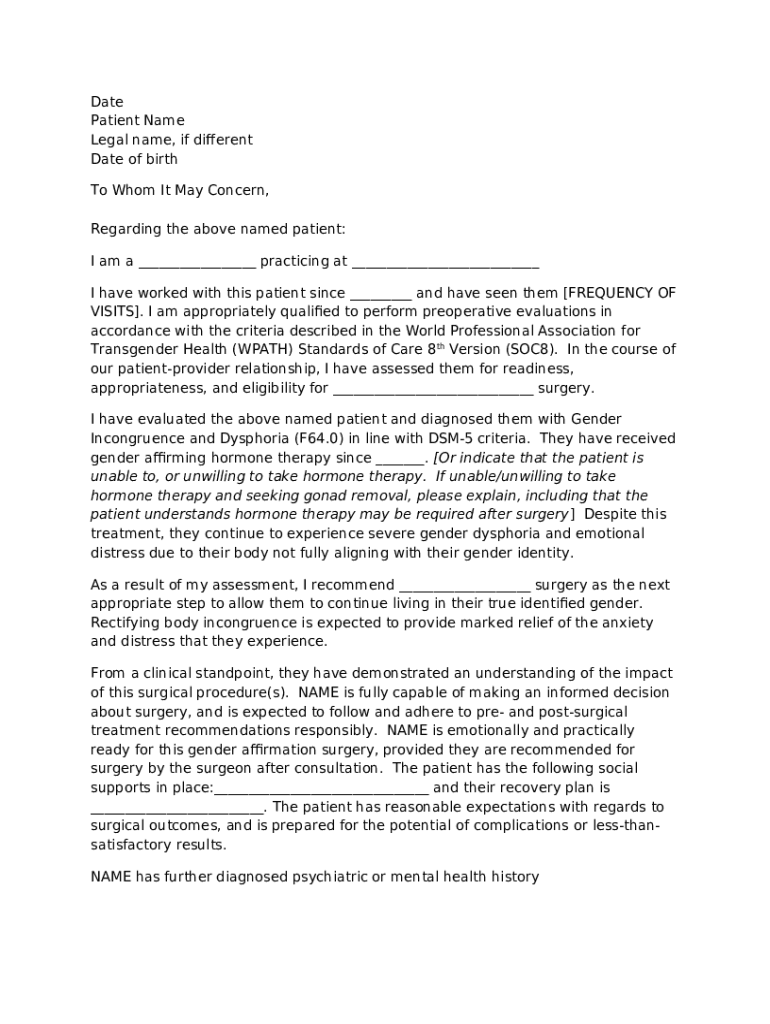 GAHP surgery letter template.docx Doc Template | pdfFiller