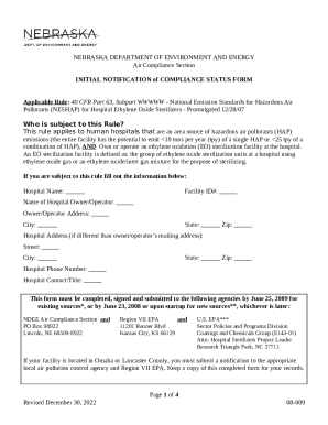 40 CFR Part 63 Subpart WWWWW -- National Emission ... Doc Template ...