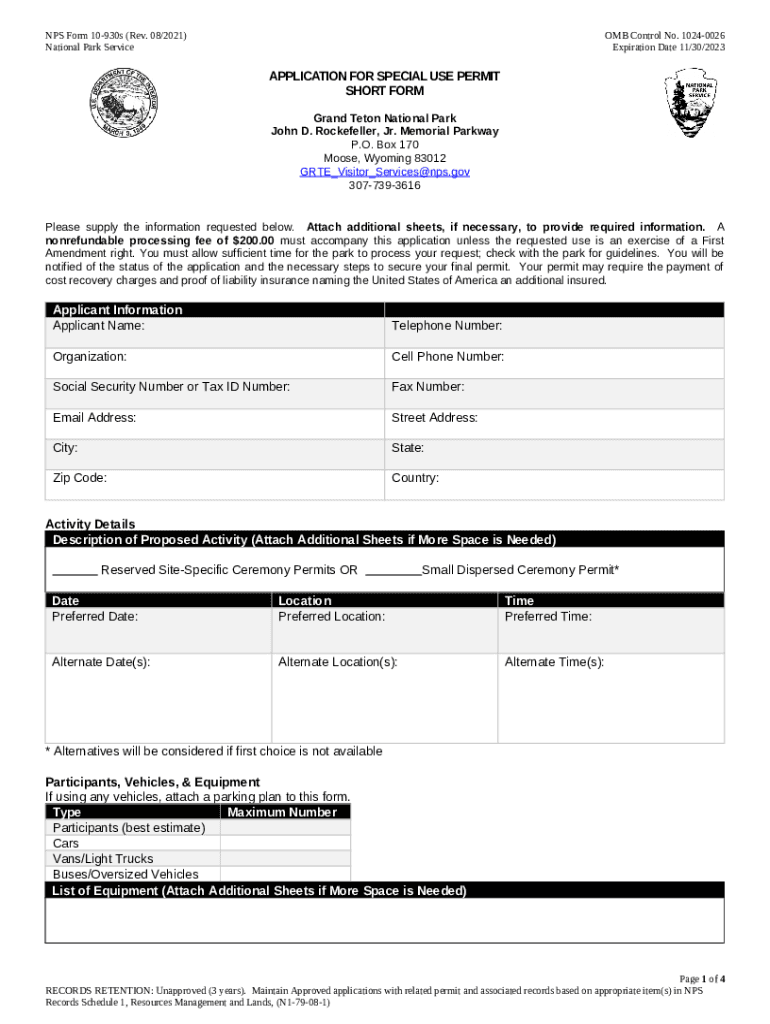 Commercial Use Authorization (CUA) Program Guided ... Doc Template ...