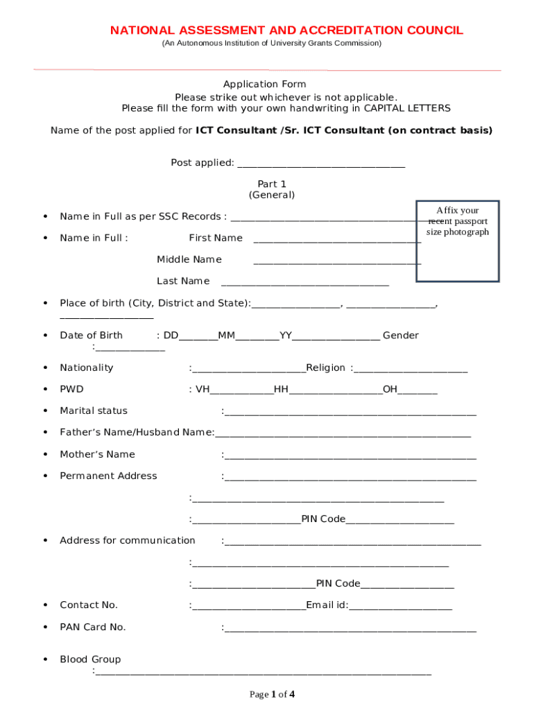 Infosys Guys I need to fill lateral application fo... - naac gov Doc ...