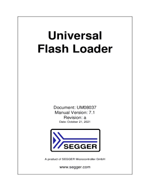 Fillable Online Universal Flash Loader. Universal Flash Loader Fax ...