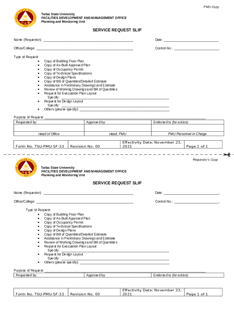 Request for Duplicate or Revised Occupancy Permit/ ... Doc Template ...