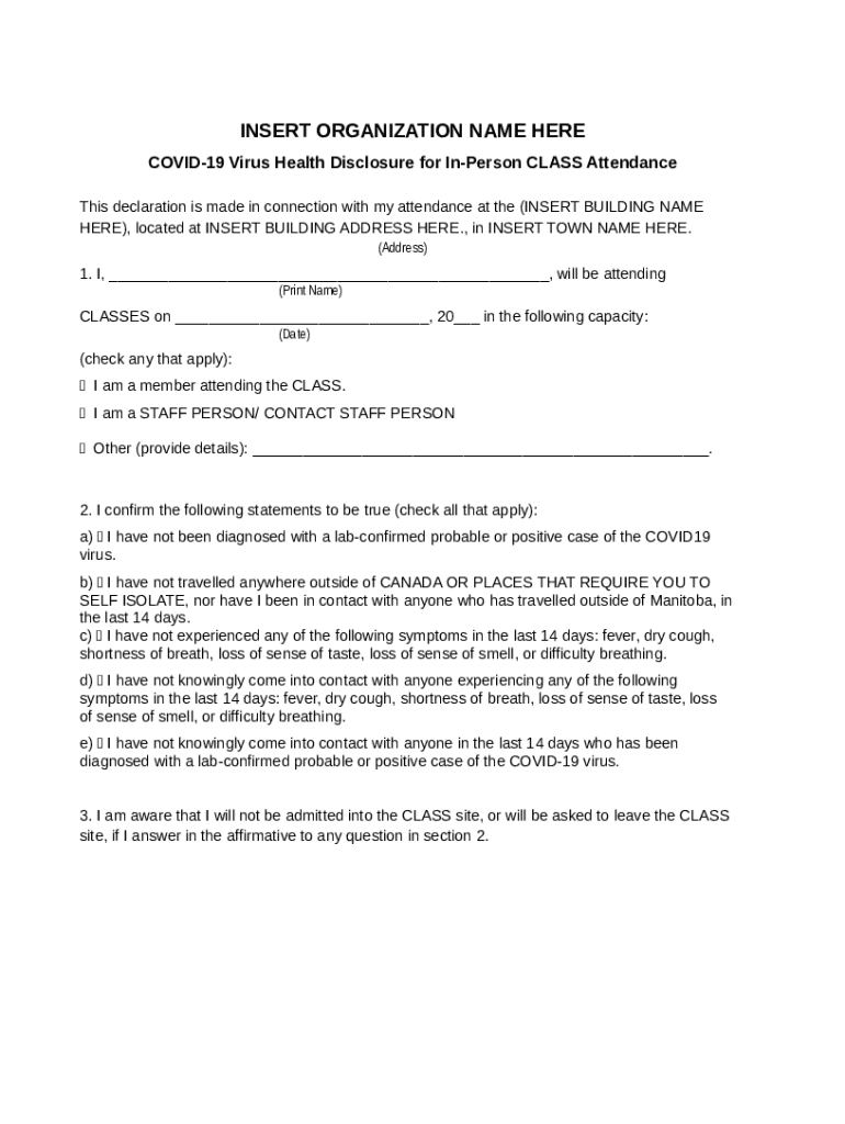 covid-19-waiver--health-disclosure-for-fitness-classes Doc Template ...