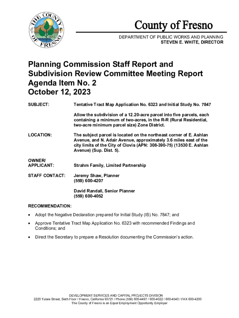 Fillable Online Planning Commission Staff Report Agenda Item No. 4 June ...
