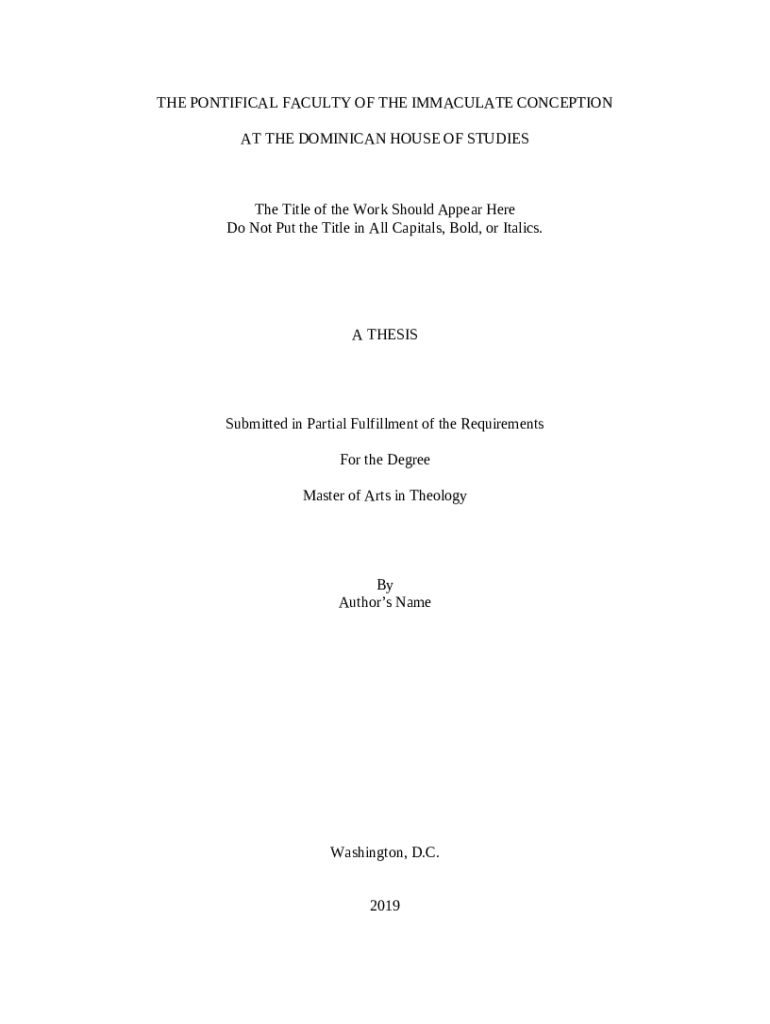 Thesis-Sample-Title-Signature-Pages. ... Doc Template | pdfFiller