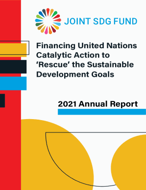 Fillable Online Joint SDG Fund Doubles its Portfolio to $114 Million in ...