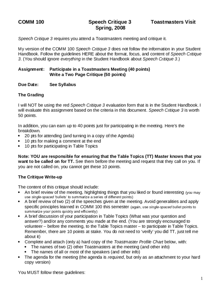 Did Toastmasters help you overcome your fear of public ... - mason gmu Doc Template | pdfFiller