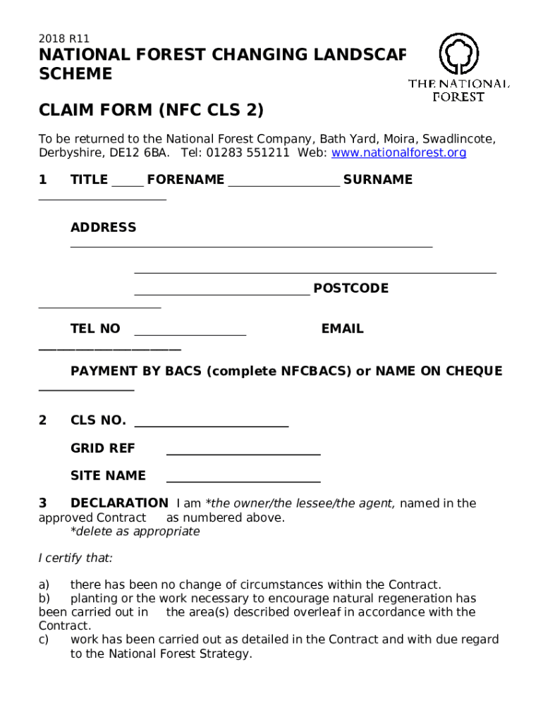 Claim (NFCLS2) Doc Template | pdfFiller
