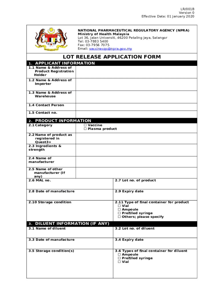 GUIDELINE FOR REGISTRATION OF DRUG- ... Doc Template | pdfFiller