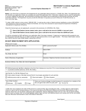 Fillable Online dnr wisconsin Form 9400-031.pdf Fax Email Print - pdfFiller