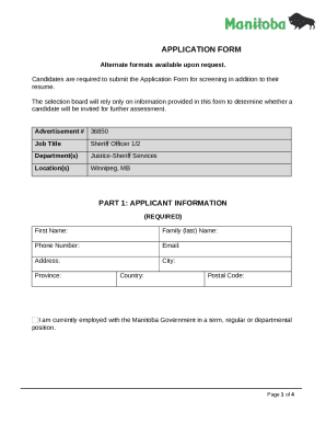 Application : Alternate ats Available Upon RequestPDF Doc Template | pdfFiller