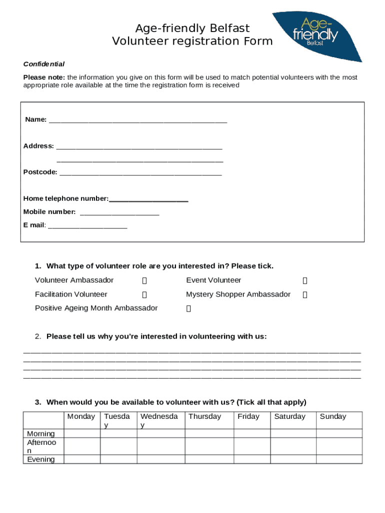 Age-friendly Belfast Update on Support for Older People ... Doc ...