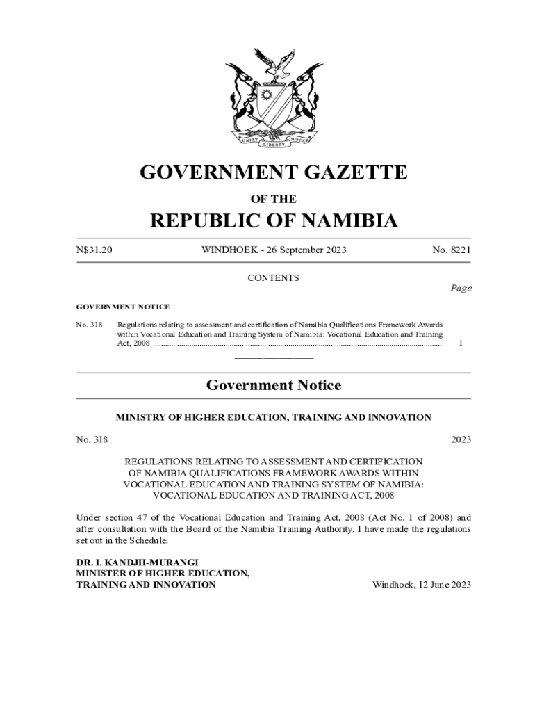 Fillable Online Regulations relating to assessment and certification of ...