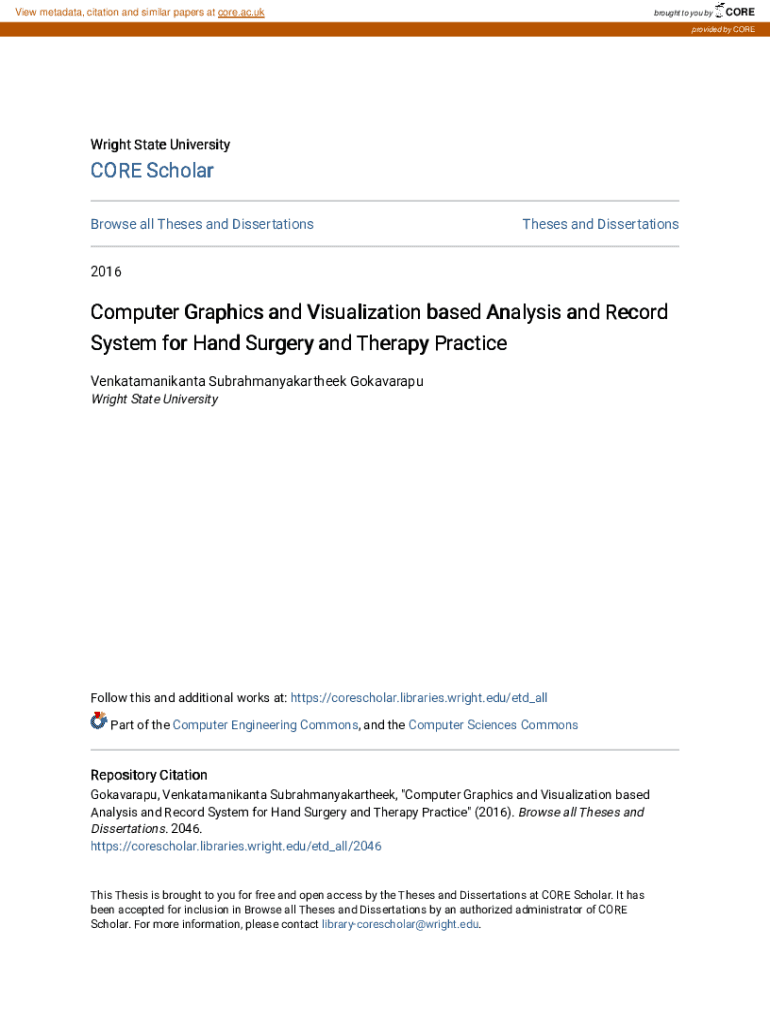 Fillable Online Computer Graphics And Visualization Based Analysis And Fax Email Print