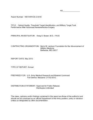 Fillable Online Optical Quality, Threshold Target Identification, and ...