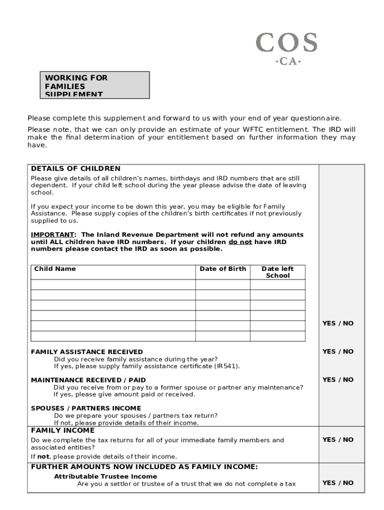 Additional New York State child and earned income tax ... Doc Template ...