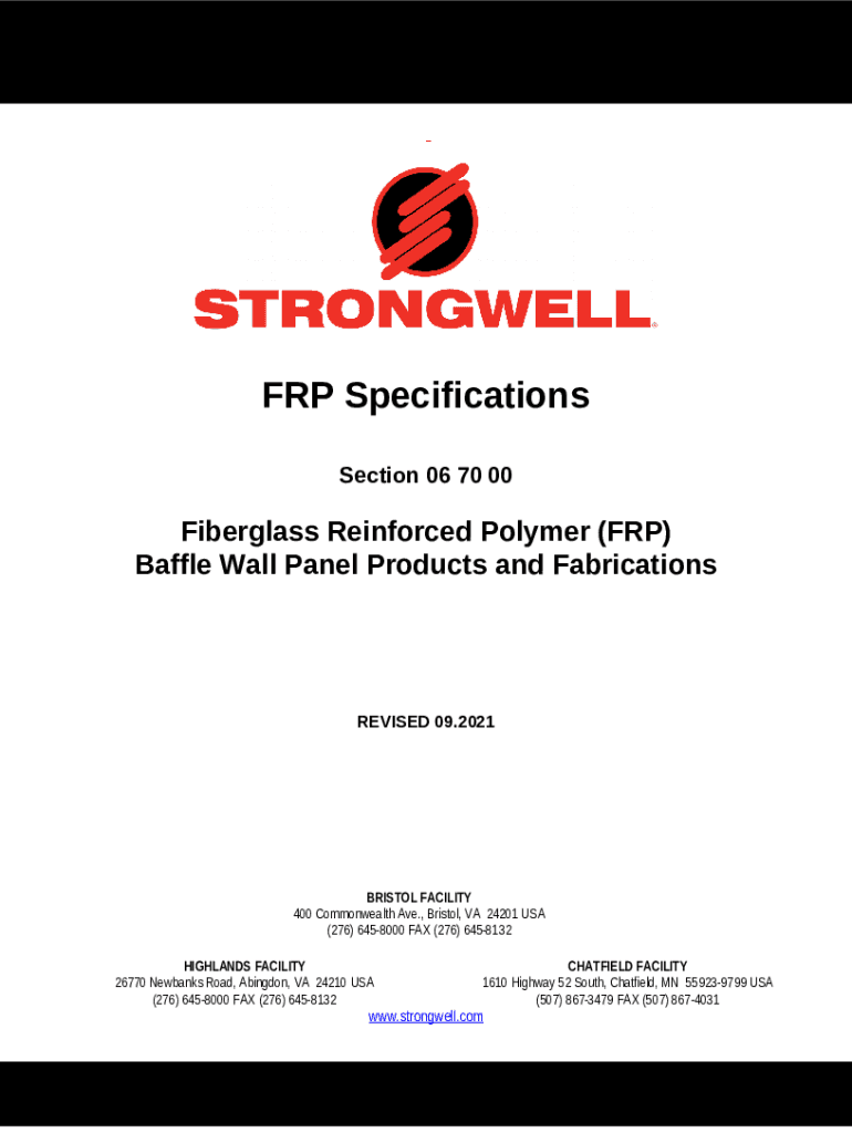 Baffle Wall Panel Products and Fabrications Doc Template | pdfFiller