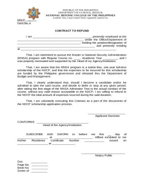 NDCP 4 - National Defense College of the Philippines Doc Template ...